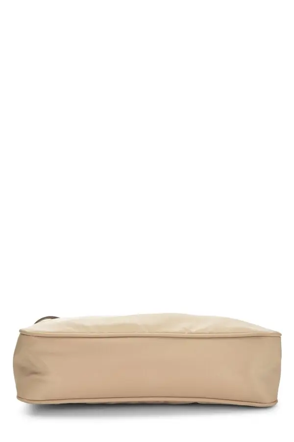 Prada Tessuto Re-edition 2000 Hobo - Beige