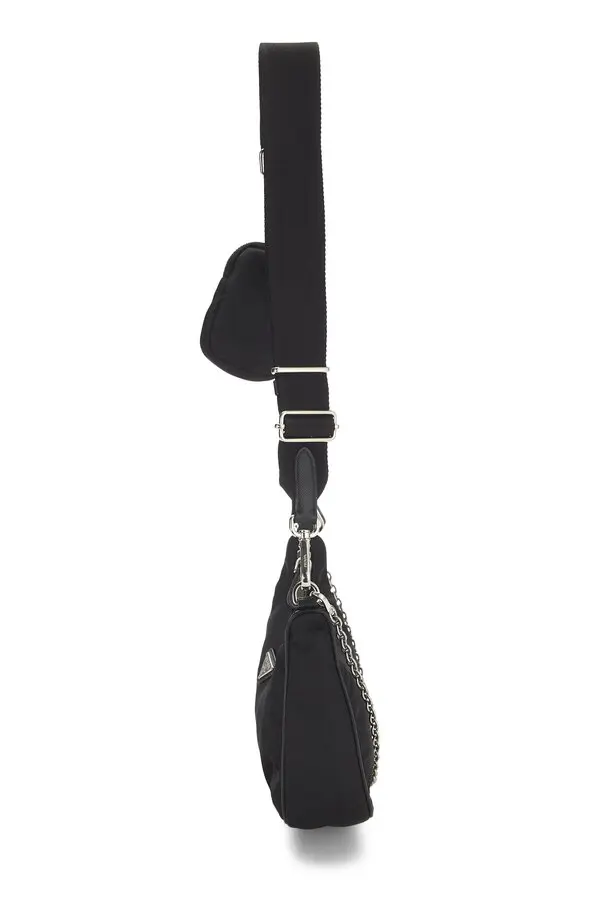 Prada Tessuto Re-edition 2005 Hobo - Black