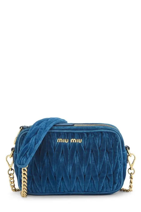 Miu Miu Velvet Camera Bag