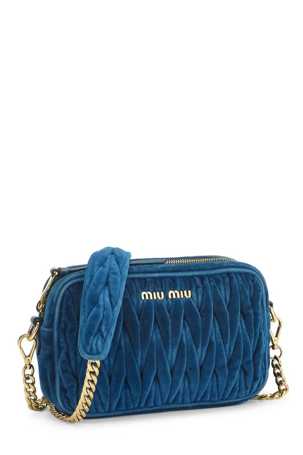 Miu Miu Velvet Camera Bag