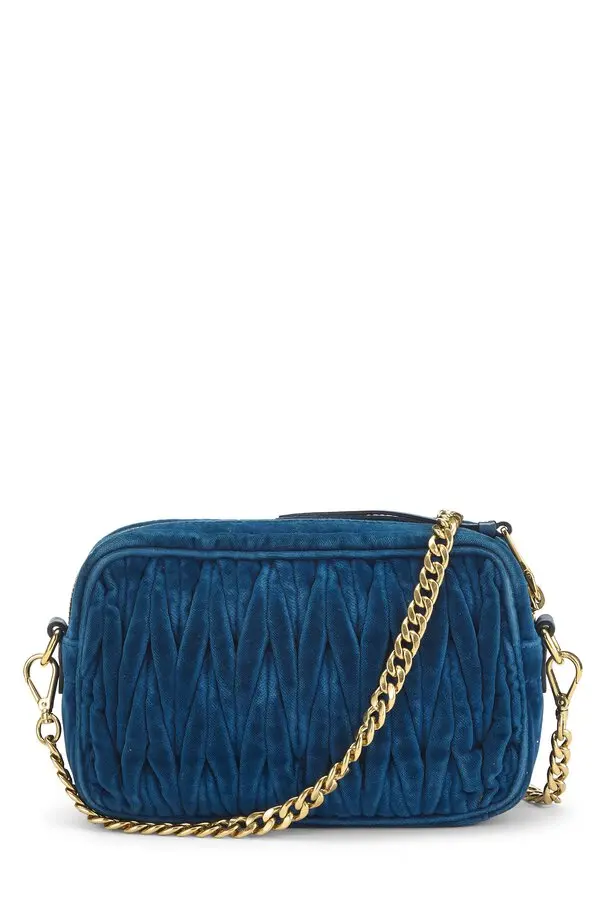 Miu Miu Velvet Camera Bag