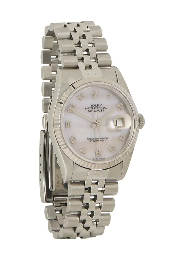 Rolex 18k Gold & Stainless Steel Datejust - Silver
