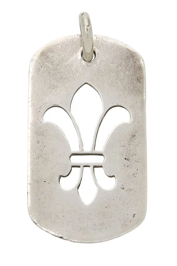 Chrome Hearts Sterling Fleur-de-lis Pendant