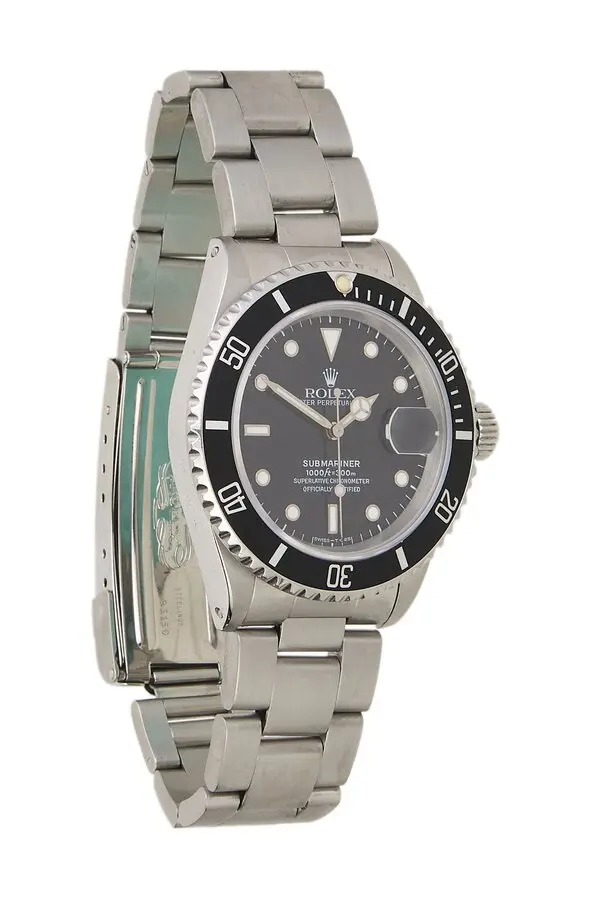 Rolex Stainless Steel Submariner 40mm - Black