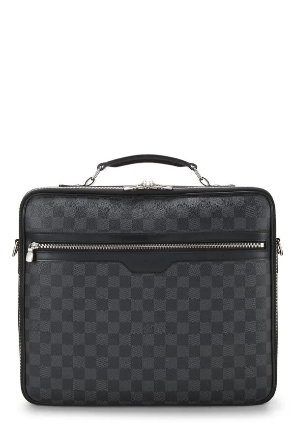 LOUIS VUITTON Damier Graphite Steeve Briefcase