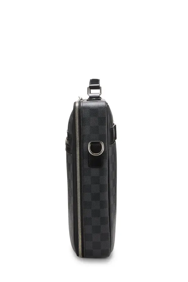 LOUIS VUITTON Damier Graphite Steeve Briefcase