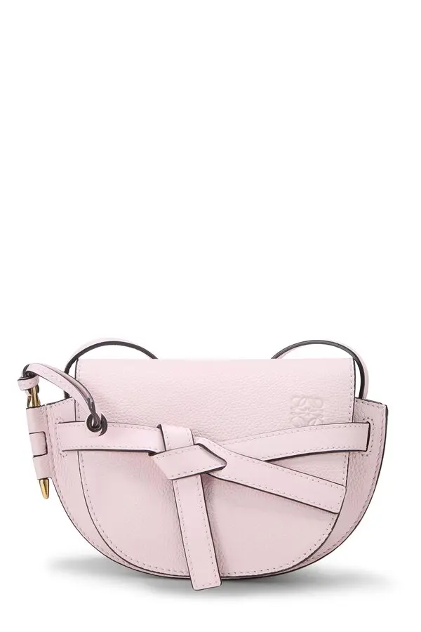 Loewe Calfskin Gate Bag - Pink