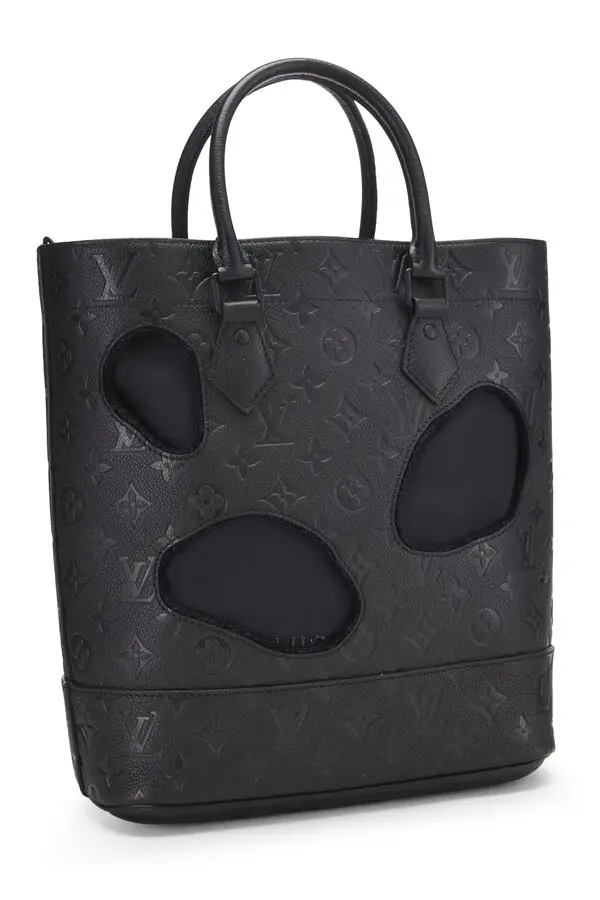 LOUIS VUITTON X Comme Des Garçons Monogram Empreinte Bag