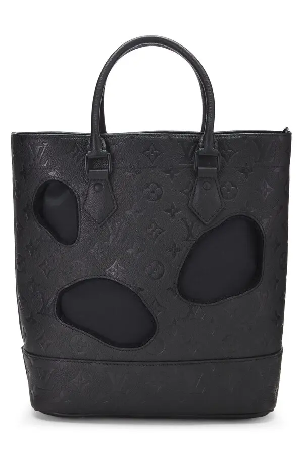 LOUIS VUITTON X Comme Des Garçons Monogram Empreinte Bag