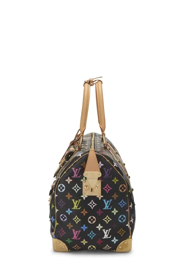 LOUIS VUITTON Takashi Murakami X Monogram Multicolore Keepall 45 - Black