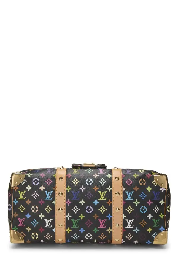 LOUIS VUITTON Takashi Murakami X Monogram Multicolore Keepall 45 - Black