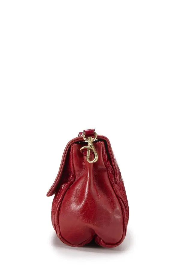 Miu Miu Nappa Flap Shoulder Bag