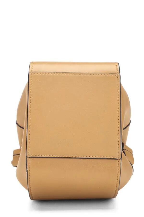 Loewe Calfskin Hammock Drawstring Bag - Brown