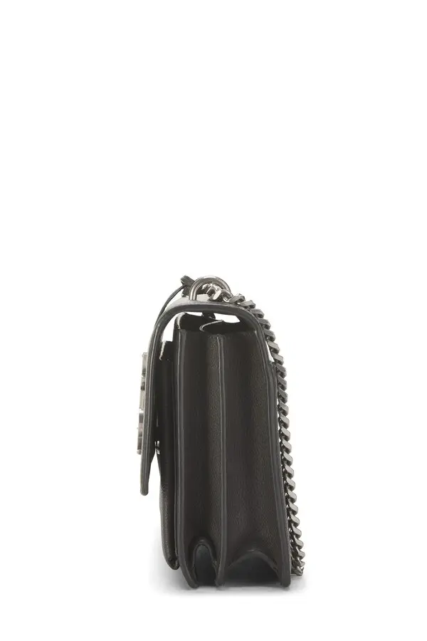 Saint Laurent Calfskin Leather Sunset Bag - Grey