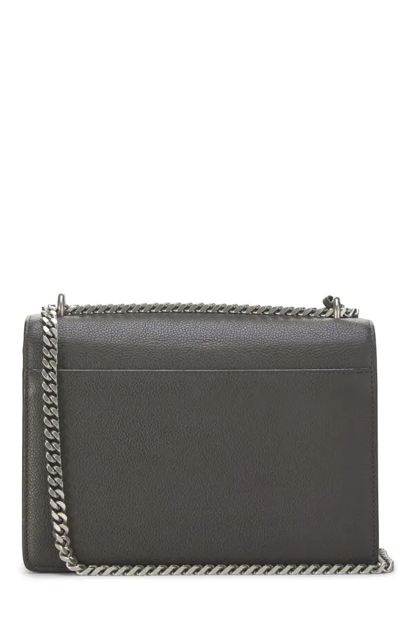 Saint Laurent Calfskin Leather Sunset Bag - Grey