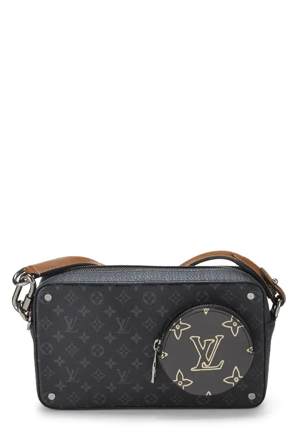LOUIS VUITTON Monogram Eclipse Volga Messenger Bag