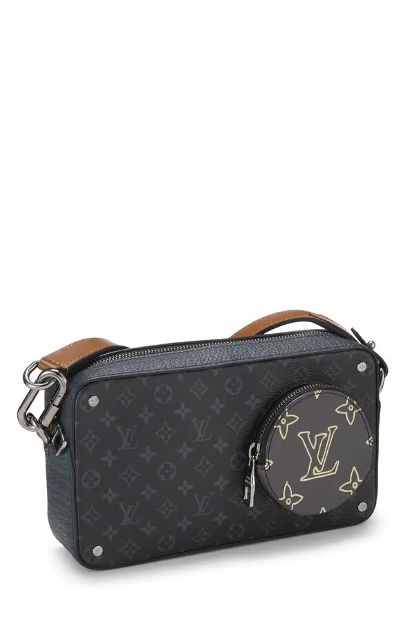 LOUIS VUITTON Monogram Eclipse Volga Messenger Bag
