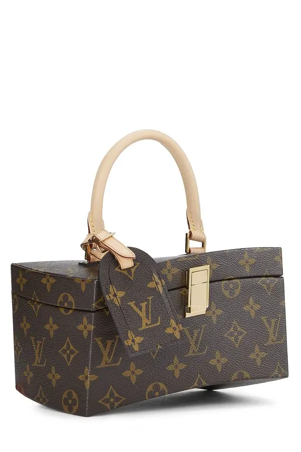 LOUIS VUITTON Frank Gehry Monogram Canvas Twisted Box