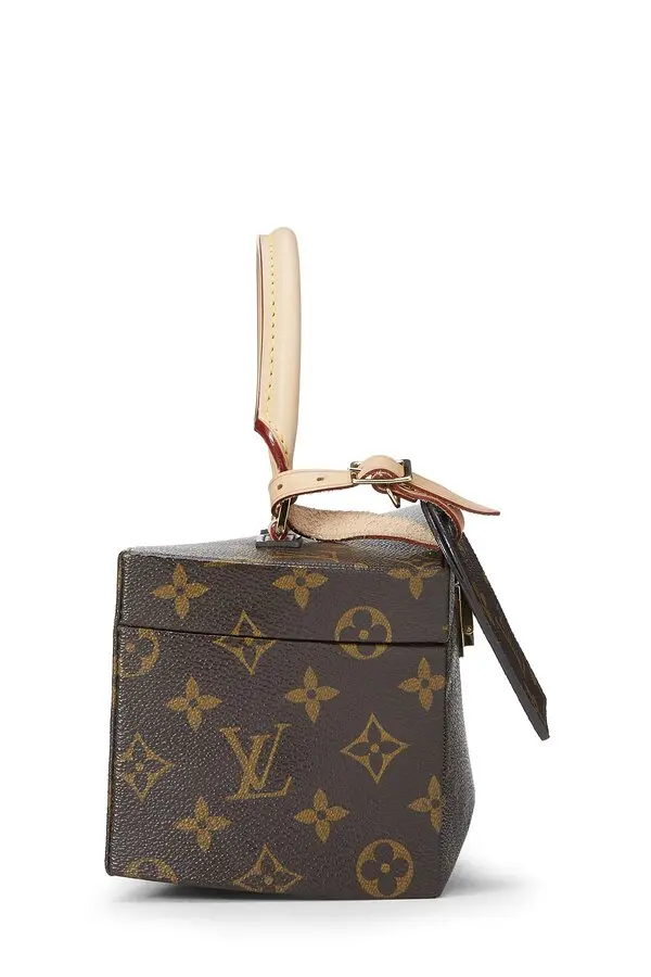 LOUIS VUITTON Frank Gehry Monogram Canvas Twisted Box