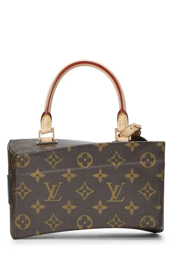 LOUIS VUITTON Frank Gehry Monogram Canvas Twisted Box
