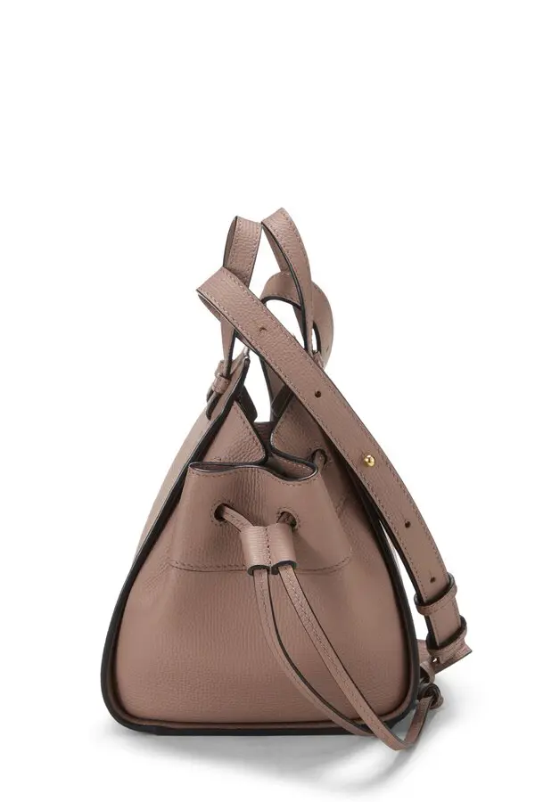 Loewe Calfskin Hammock Drawstring Bag - Pink