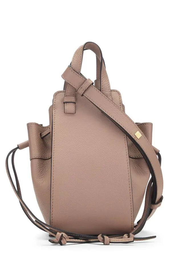 Loewe Calfskin Hammock Drawstring Bag - Pink