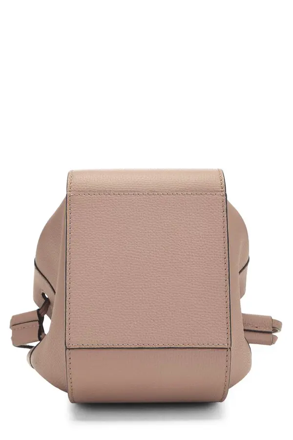 Loewe Calfskin Hammock Drawstring Bag - Pink