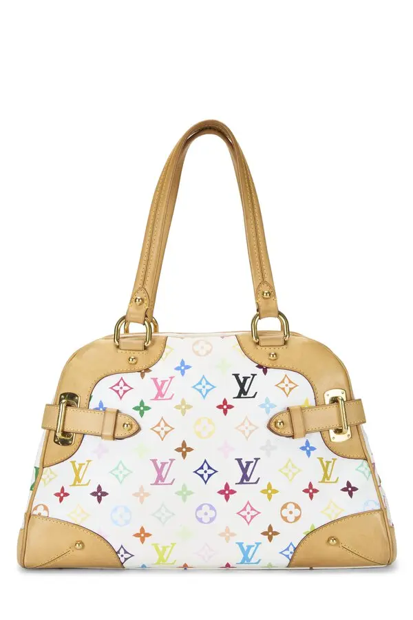 LOUIS VUITTON Takashi Murakami X Monogram Multicolore Claudia Bag