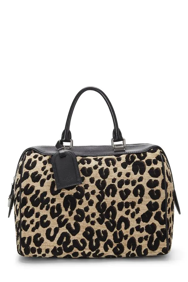 LOUIS VUITTON Stephen Sprouse X Leopard Speedy 30 - Black