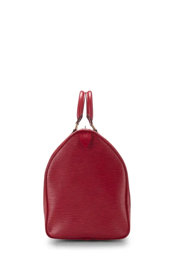 LOUIS VUITTON Epi Keepall 45 - Red