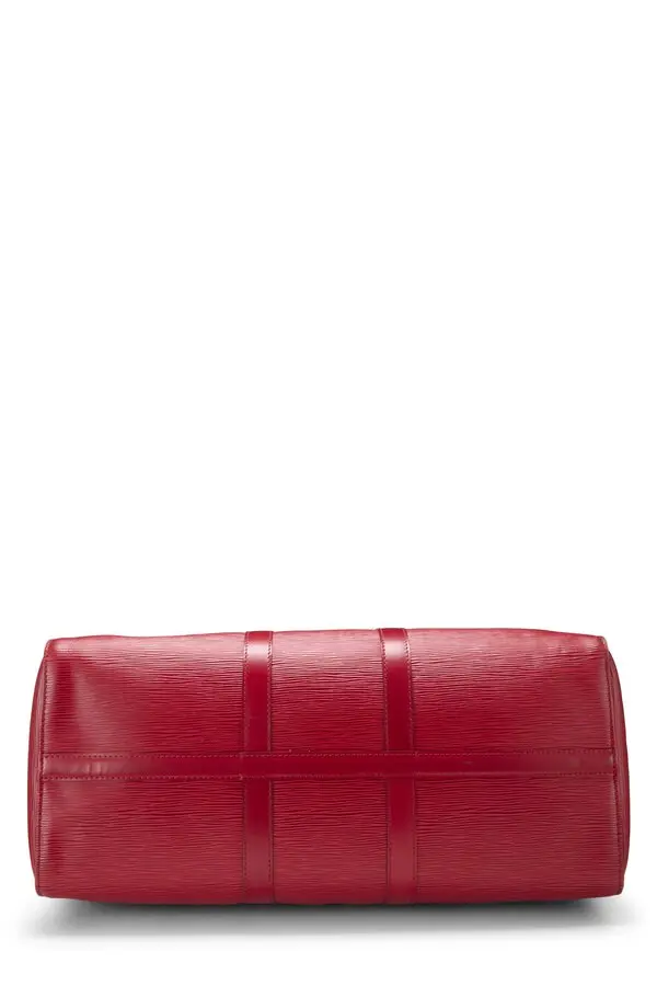 LOUIS VUITTON Epi Keepall 45 - Red