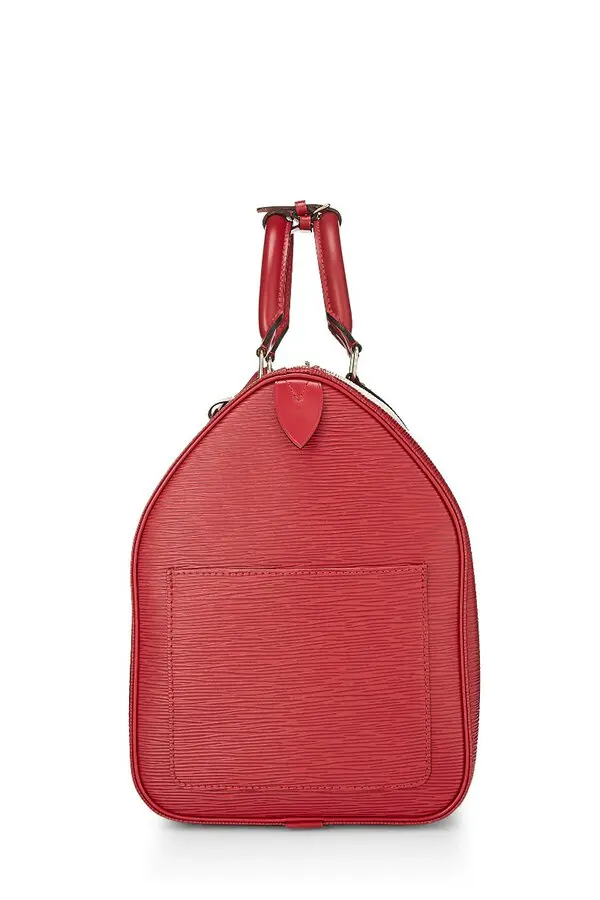LOUIS VUITTON Epi Keepall 45 - Red