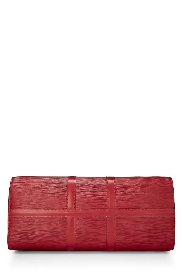 LOUIS VUITTON Epi Keepall 45 - Red