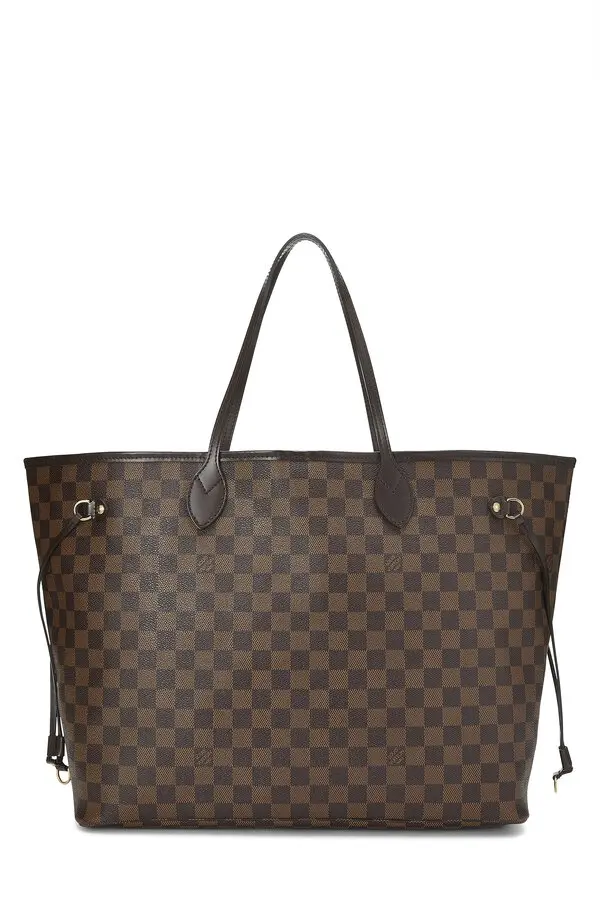 LOUIS VUITTON Damier Ebene Nm - Brown