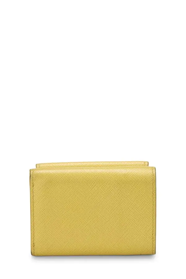 Prada Saffiano Compact Wallet