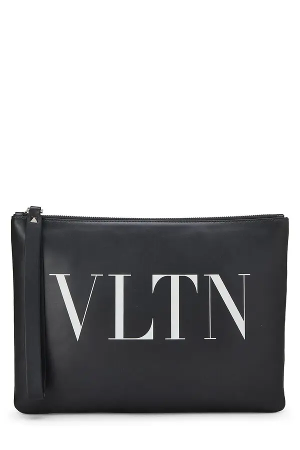 Valentino Garavani Calfskin Vltn Pouch