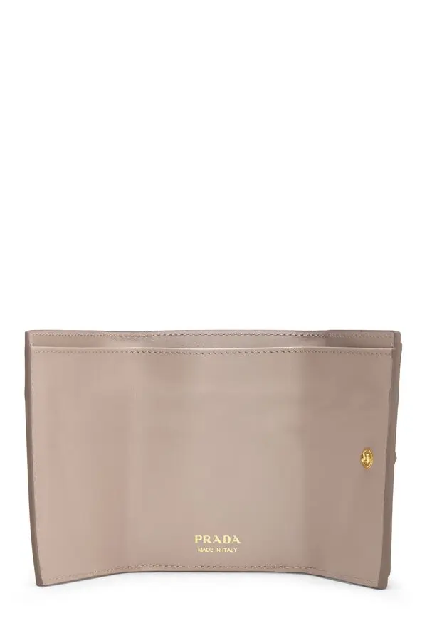 Prada Vitello Move Compact Wallet