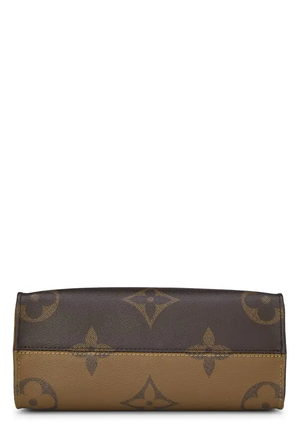 LOUIS VUITTON Monogram Reversed Giant On The Go - Brown