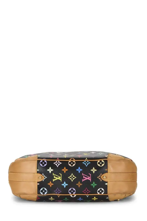 LOUIS VUITTON Monogram Multicolore Greta Hobo - Black