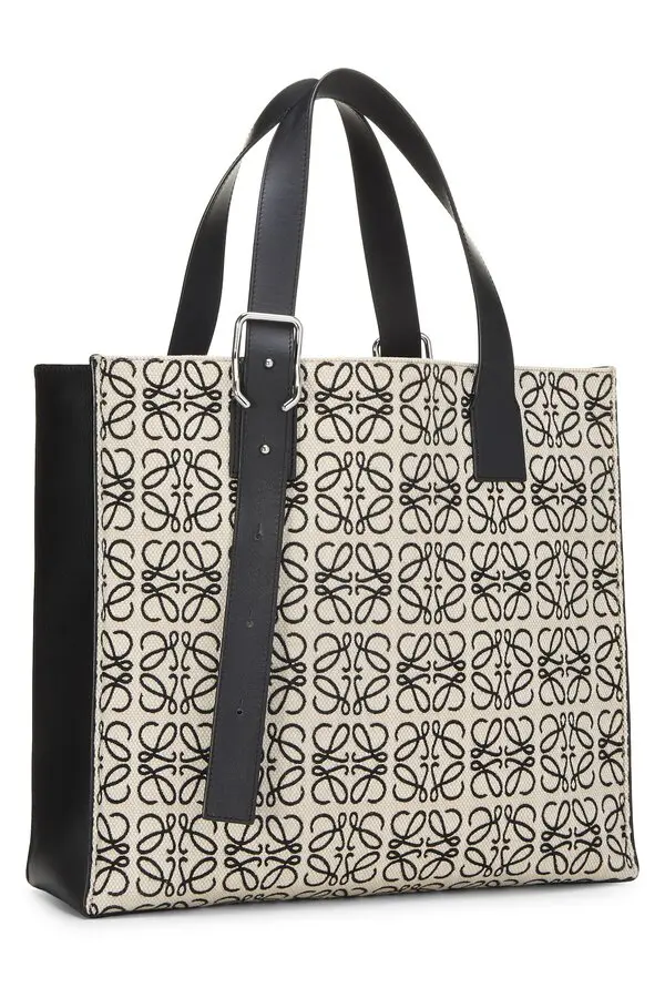 Loewe Jacquard Anagram Buckle Tote