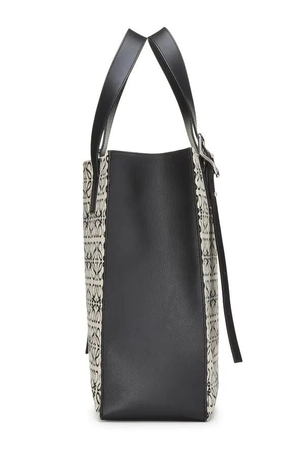 Loewe Jacquard Anagram Buckle Tote