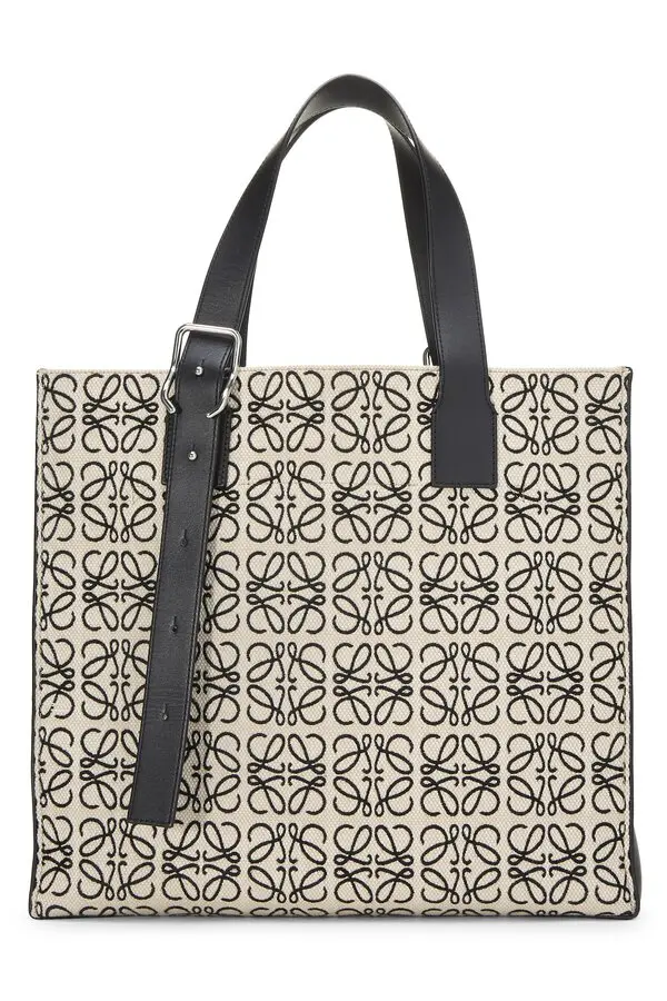 Loewe Jacquard Anagram Buckle Tote