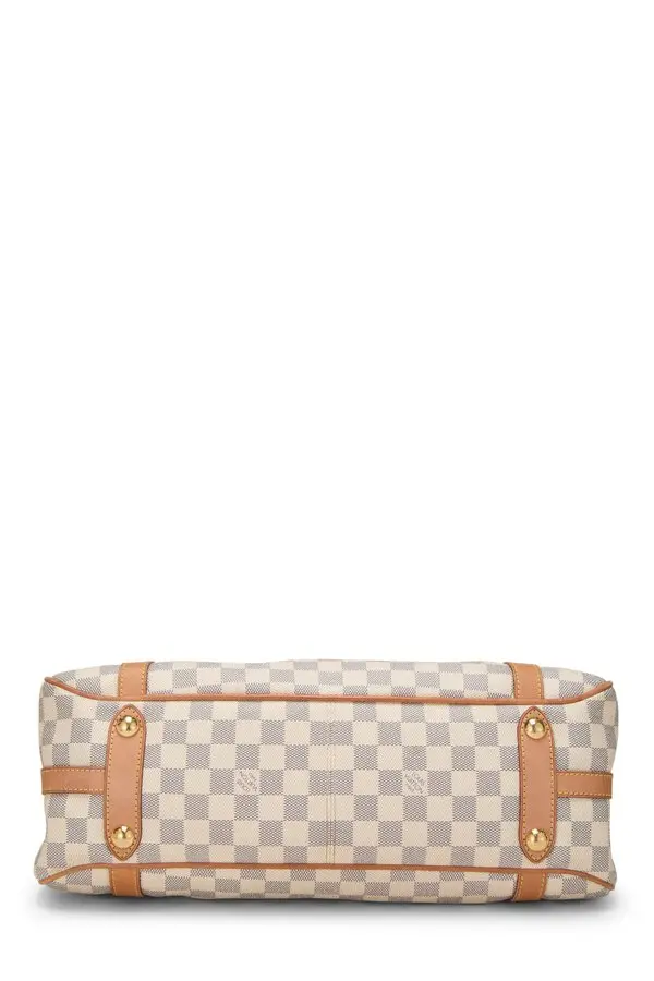LOUIS VUITTON Damier Azur Stresa - White