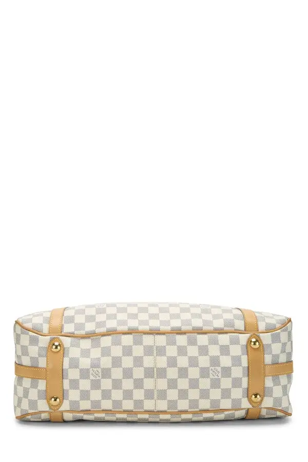 LOUIS VUITTON Damier Azur Stresa - White