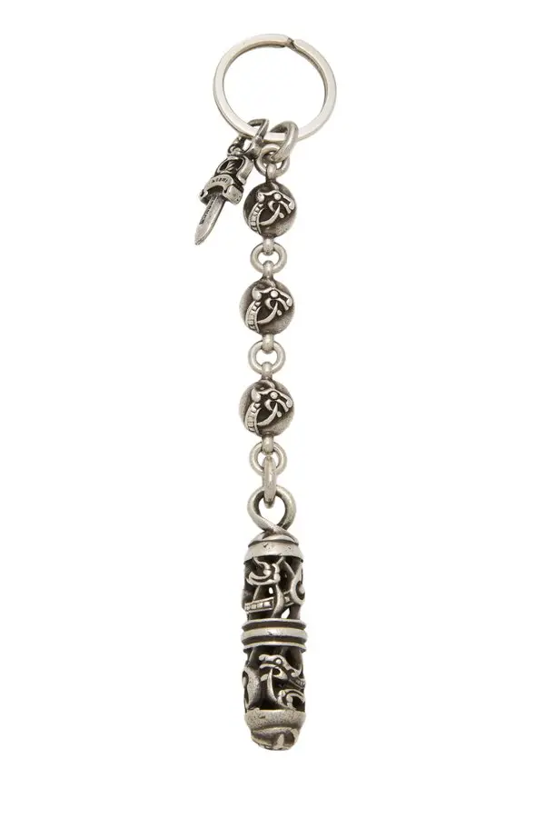 Chrome Hearts Sterling Celtic Roller Keychain