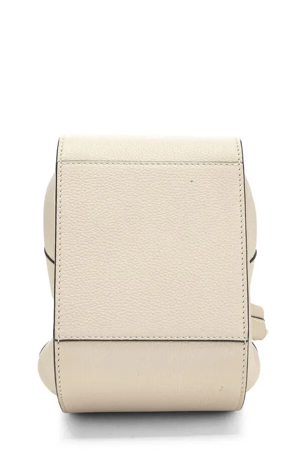 Loewe Calfskin Hammock Drawstring Bag - Grey