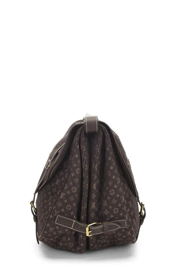 LOUIS VUITTON Monogram Mini Lin Saumur 43