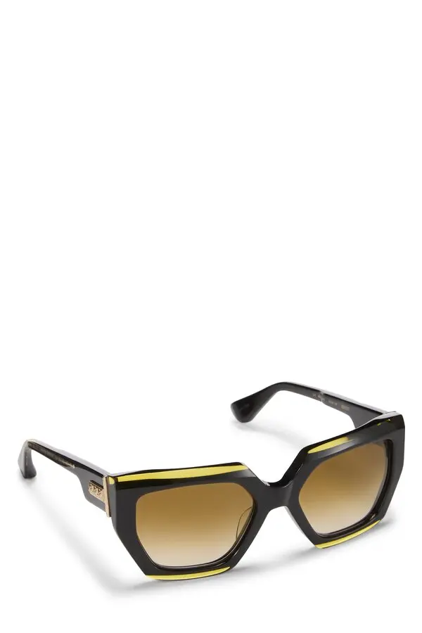 Chrome Hearts Acetate I'd Hit It Sunglasses - Black