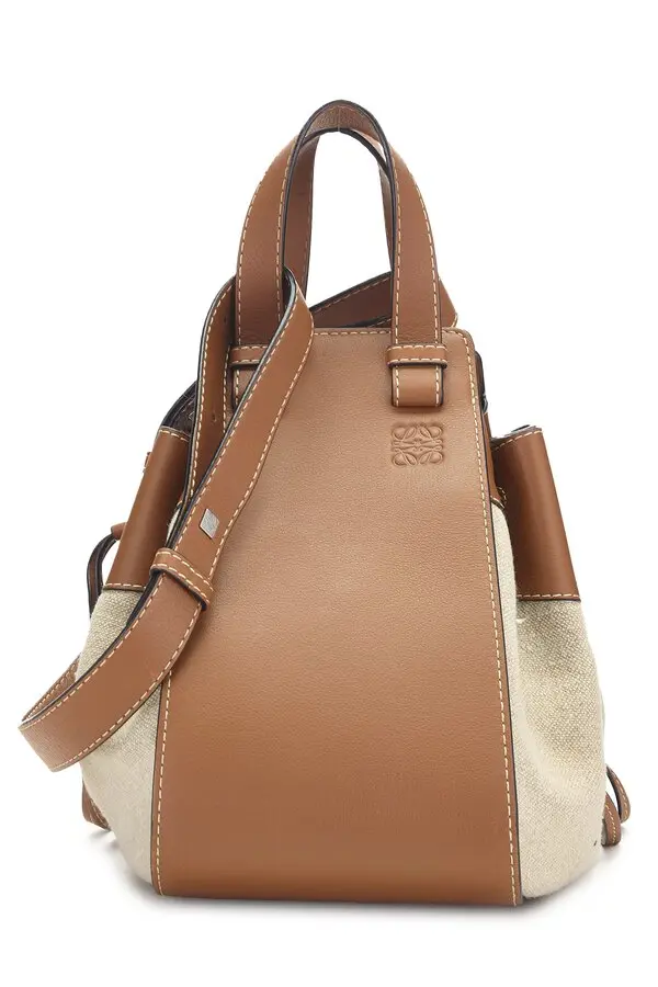 Loewe Hammock Drawstring Bag - Brown