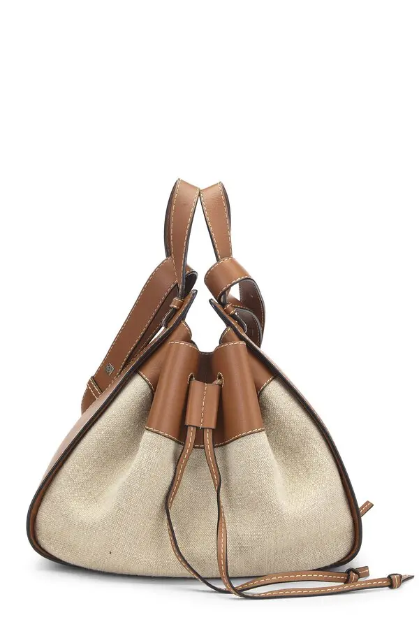 Loewe Hammock Drawstring Bag - Brown